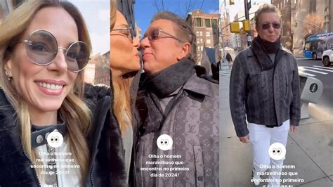 Boninho Desfila Em Nova York E Ana Furtado Se Derrete Pelo Marido