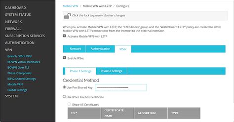 Firebox Mobile VPN With L TP Integration With AuthPoint