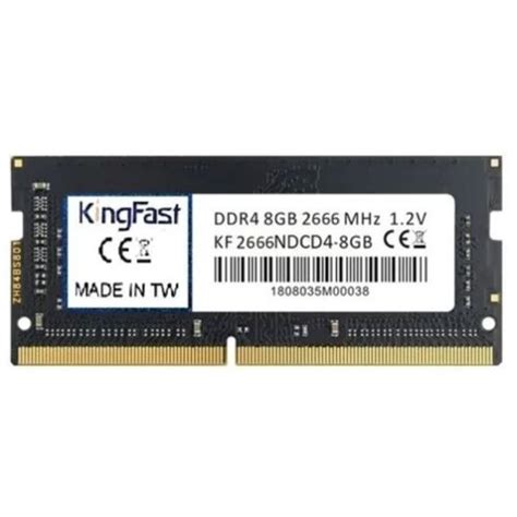 Kingfast Ram Sodimm Ddr4 8gb 2666mhz