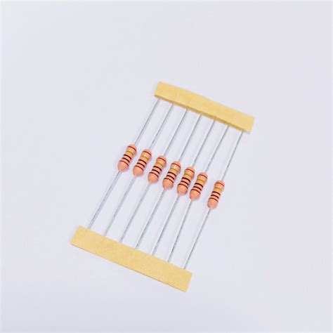 1 4w 1 2ws Hv Resistor 500m Ohm Metal Glaze High Voltage Resistor Electronics Compenent And