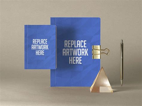 Notebook Set Cover Mockup Mockup Love