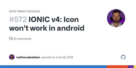 Ionic V4 Icon Wont Work In Android · Issue 572 · Ionic Teamionicons · Github