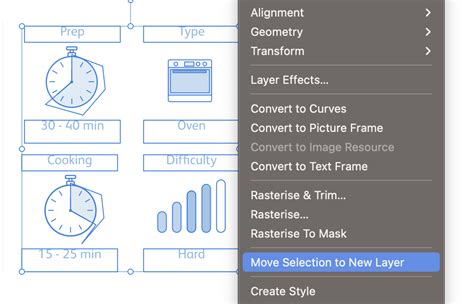 alt click new layer automatically moves current selection to a new