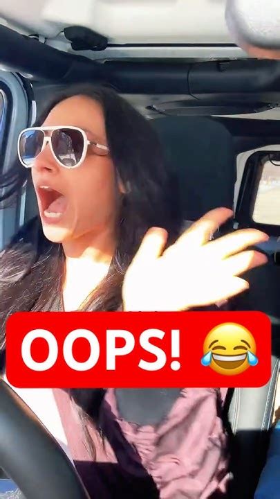 Oops 😂🙈 Couple Marriage Wife Husbandwife Driving Funny
