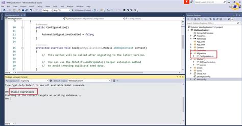 ایجاد پایگاه داده ها به روش Code First در asp net mvc