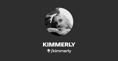 Kimmerly Instagram Tiktok Linktree