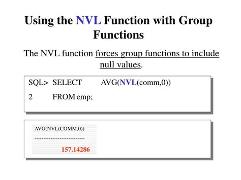 Ppt 5 Aggregating Data Using Group Functions Powerpoint Presentation