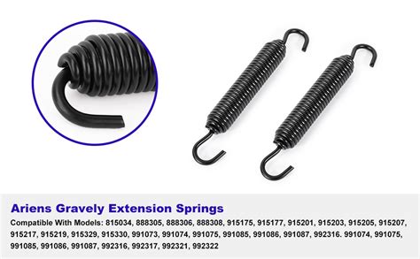Amazon.com : JIOTAR 08300507 Lawnmower Extension Spring for Ariens Gravely Lawn Mower tensioner ...