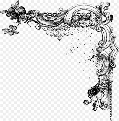 Antique Photo Corners Png