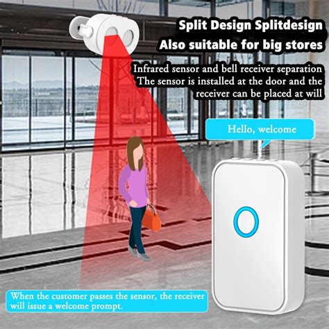 Cacazi Rechargeable Pir Motion Detector Infrared S Grandado