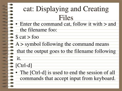 Ppt Cs 497c Introduction To Unix Lecture 13 The File System Powerpoint Presentation Id