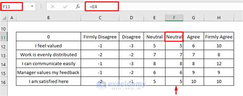 How To Display Survey Results In Excel Easy Steps Exceldemy