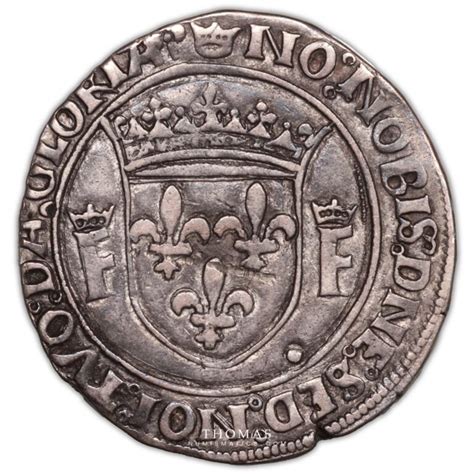 François I Teston Lyon 2 Thomas Numismatics
