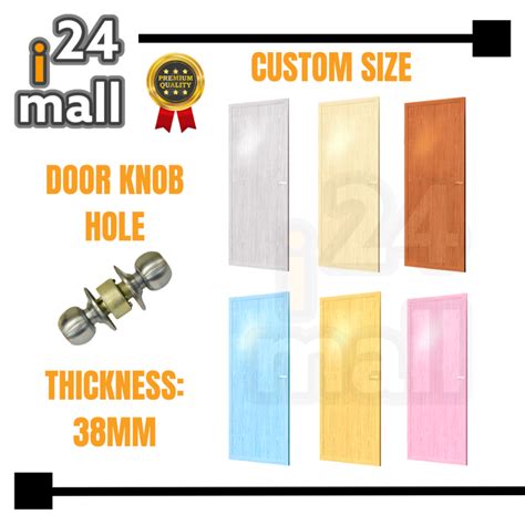 Tebal Custom Size Pvc Door Thick Pvc Toilet Door Plastik Pvc Pintu Tandas Bilik Air Pintu