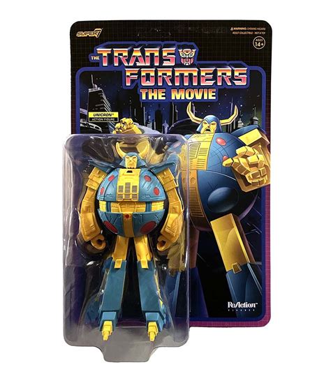 Transformers The Movie Reaction Unicron Toy Prototype Retro Action Figure Visiontoys