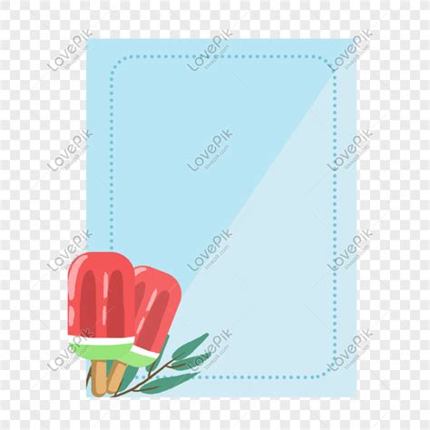 푸른 여름 수박 아이스 캔디 Png 일러스트 무료 다운로드 Lovepik