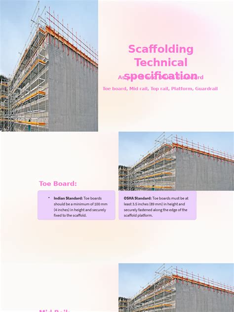 Scaffolding Technical Specification Pdf