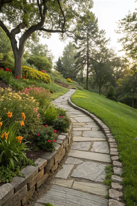 21 Creative Walkway Ideas For Sloping Gardens Garden Eco