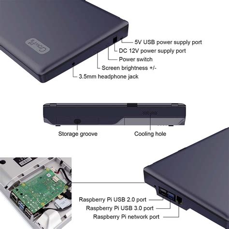 crowpi2 all in one raspberry pi laptop for programming and hardware