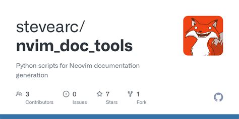 GitHub Stevearc Nvim Doc Tools Python Scripts For Neovim