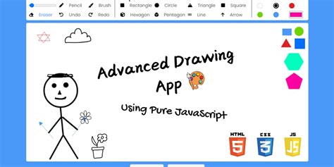 Build An Advanced Drawing App With Html Css And Javascript Canvas Api Tutorial Dev Community