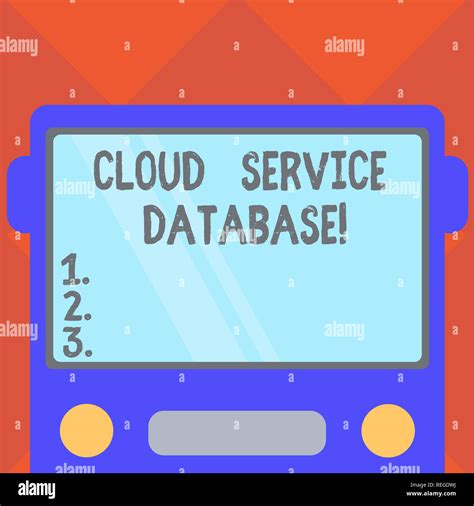Handwriting Text Writing Cloud Service Database Concept Meaning