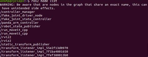 duplicate nodes in run moveit cpp demo · issue 252 · moveit moveit2