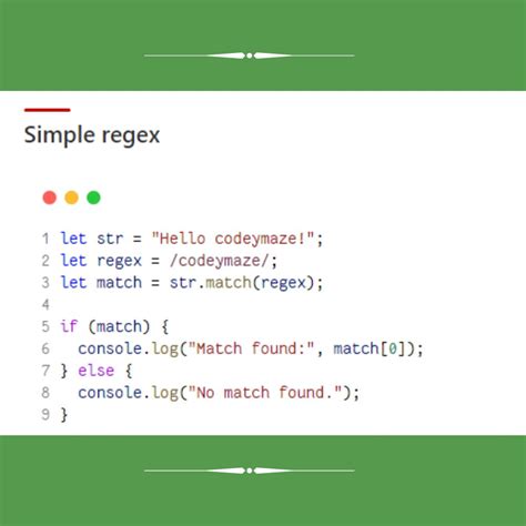 Codey Maze On Linkedin Javascript Regex Webdevelopment Programming Codingtips Techskills