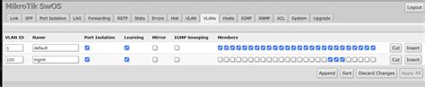 Vlans What Am I Missing R Mikrotik