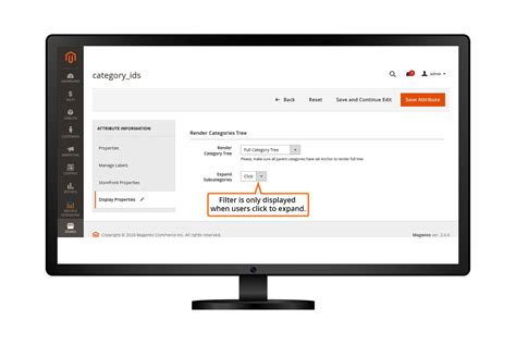 Magento 2 Layered Navigation Tailored Filter Options