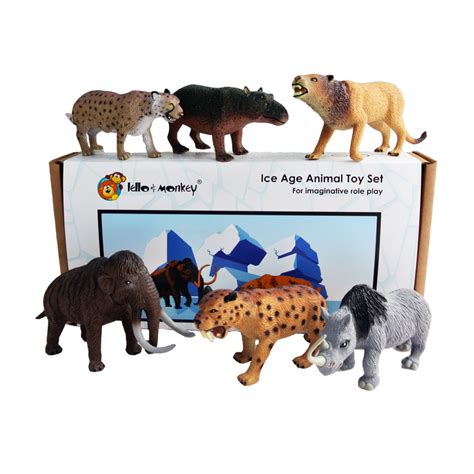 Ice Age Dinosaurs Toys Giant Ground Sloth Ulk Boxed Dino Riders Ice