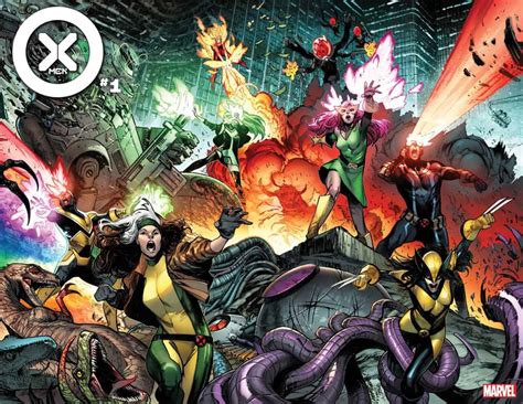 A New Team Of Mutant Superheroes Assemble For Marvels Flagship X Men Title