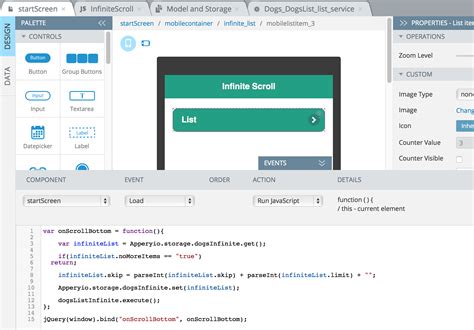 How To Build An App With Infinite Scroll App Development Blog Appery Io