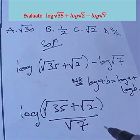 nice logarithm question logarithm logarithmlove maths mathstricks