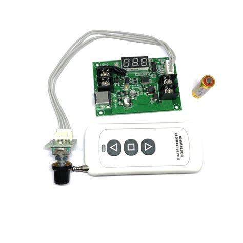 V V M Wireless Remote Control DC Motor Speed Controller PWM Stepless Switch A Control