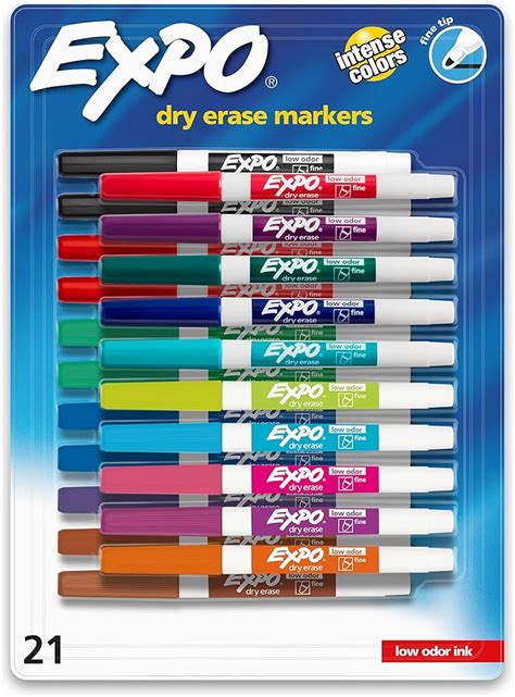 Expo Markers 12 Count Dry Erase Expo® Markers Creative Safety