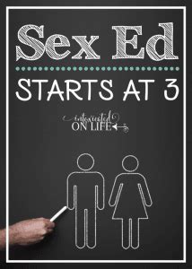 Sex Ed Starts At
