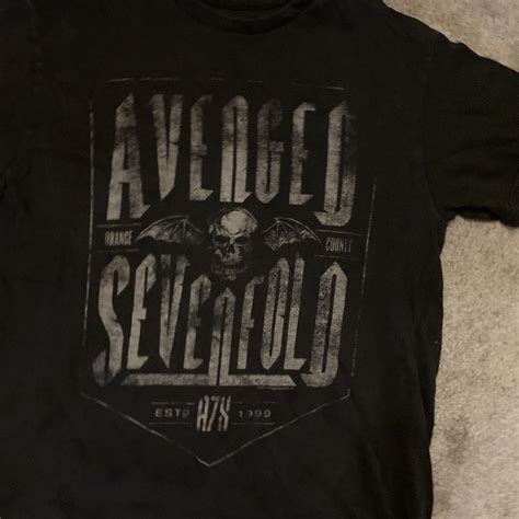 Avenged Sevenfold Shirt Mens Size Small Good Depop
