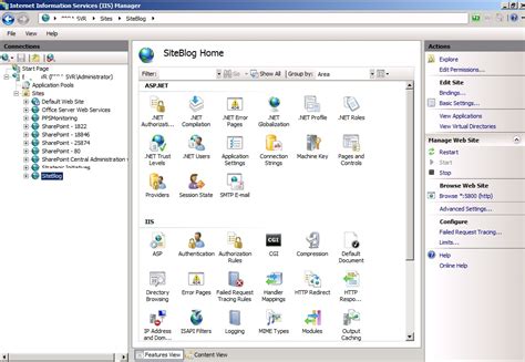 Gopika S Blog Hosting ASP Net Site In IIS In Windows Server R