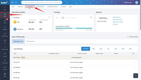 Configuring General Settings For Employee Attendance Page