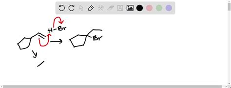SOLVED Draw A Curved Arrow Mechanism For The Following Reaction OH HBr Br