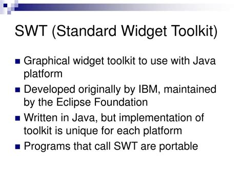 ppt java gui building approaches workshop summary powerpoint