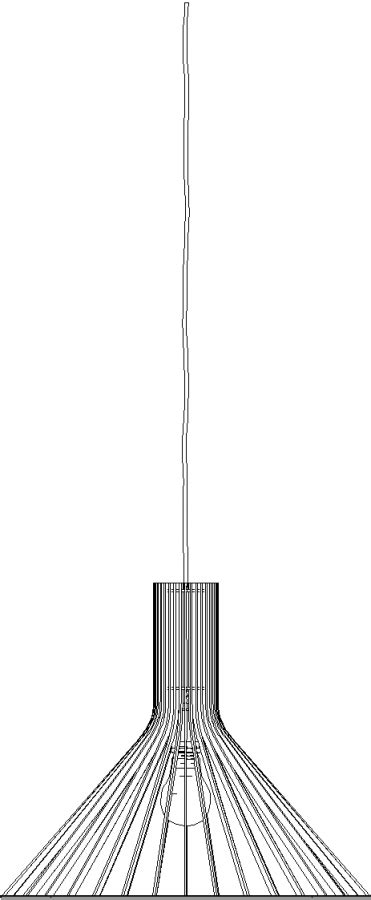 Rattan Made Framed Light Front Elevation Dwg Drawing Thousands Of