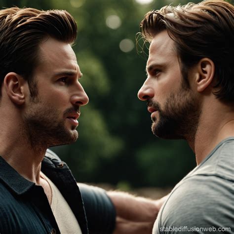 Chris Evans Vs Sebastian Stan Stable Diffusion Online