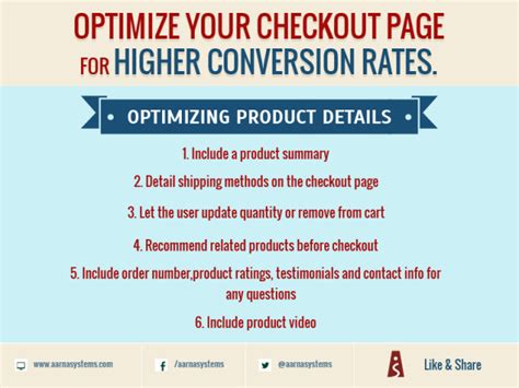 Optimize Your Checkout Page For Higher Conversion Rates Daily Pic Aarna Systems