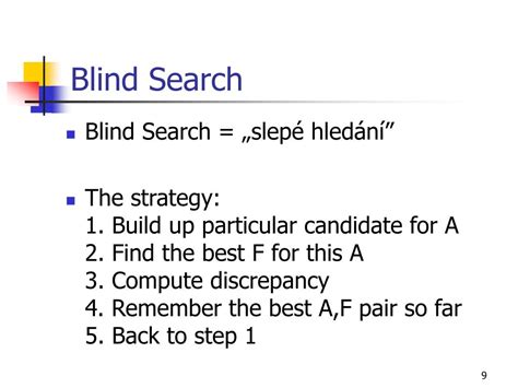 ppt using blind s earch a nd f orm al concepts for binary factor