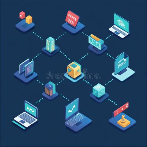 Isometric Flat 3d Vector Concept Of Cloud Computing And Data Storage