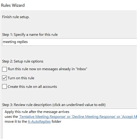 2 New Outlook Rules You Must Create If You Setup Lots Of Meetings