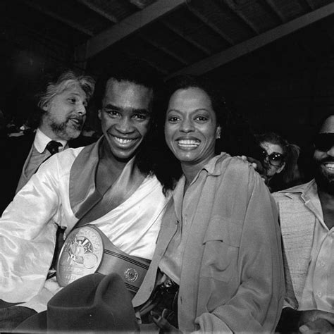 Berry Gordy Und Diana Ross Berry Gordy Joe Louis And Diana Ross