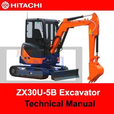 Hitachi Zx30u 5b Excavator Technical Manual Pdf Manual Download